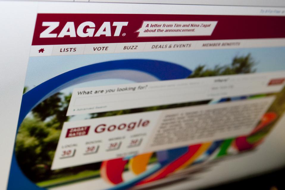 Zagat Changes Ownership Again From Google To The Infatuation