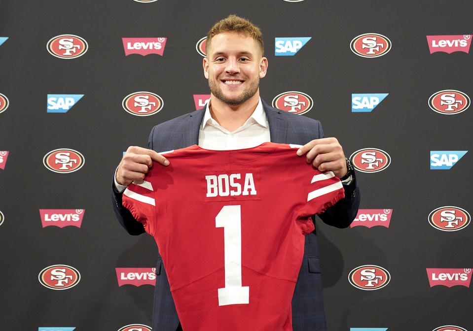 New 49er Nick Bosa Apologizes For Calling Kaepernick 'A Clown,' Hopes ...