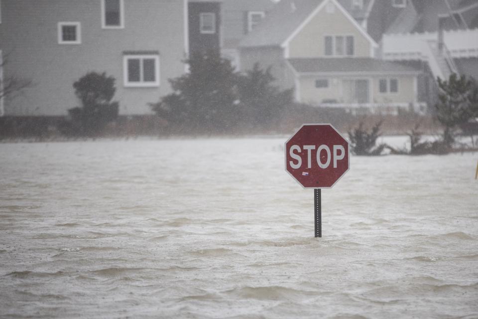 Floods From Nor'easter Storm Riley Could Be Worst In Boston History