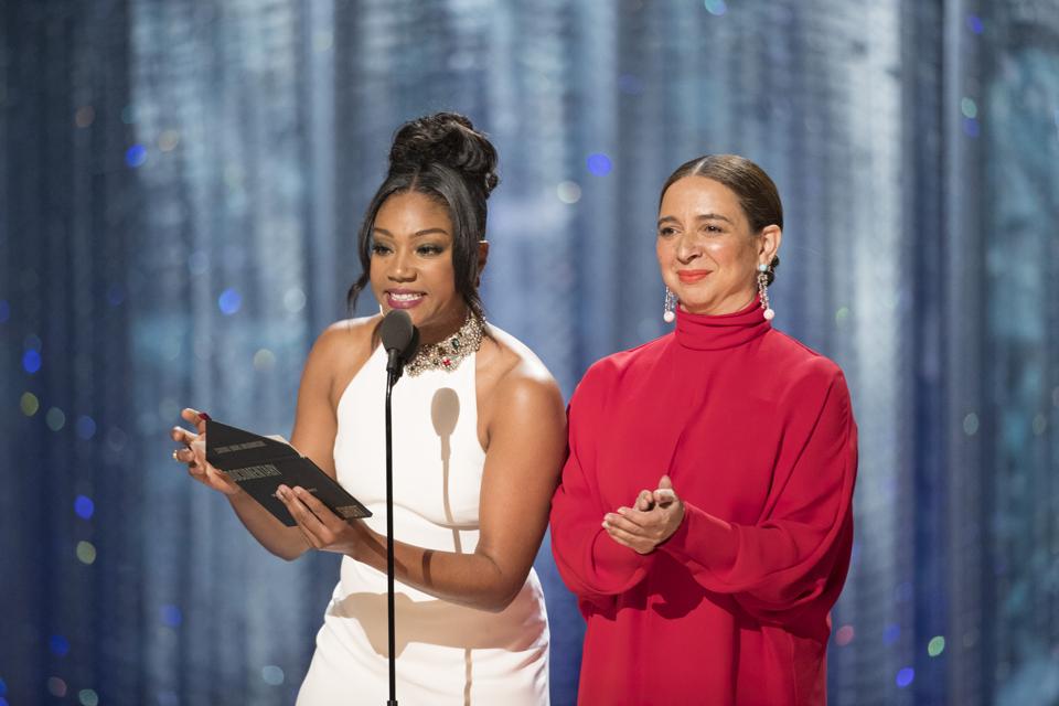 Times Up For Cleavage On The Red Carpet At The Oscars