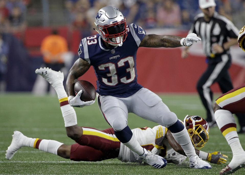 Patriots' Jeremy Hill, Ralph Webb Hit The Ground Running In Preseason Race