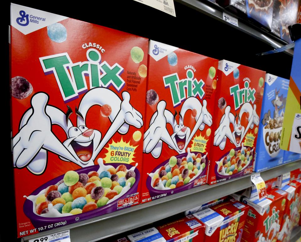 General Mills Brings Back Trix For '90s Kids