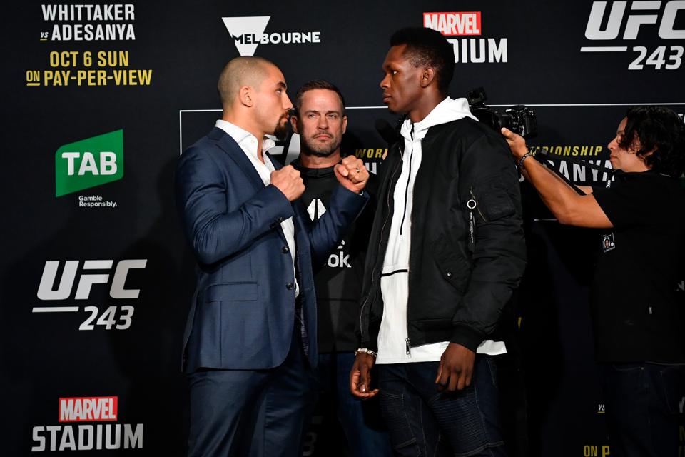UFC 243 Main Event Preview: Stats, Facts And Numbers For Robert ...