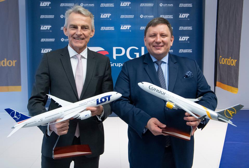 Two Cranes In A Circle: Lufthansa Loses Condor To Crane Rival LOT
