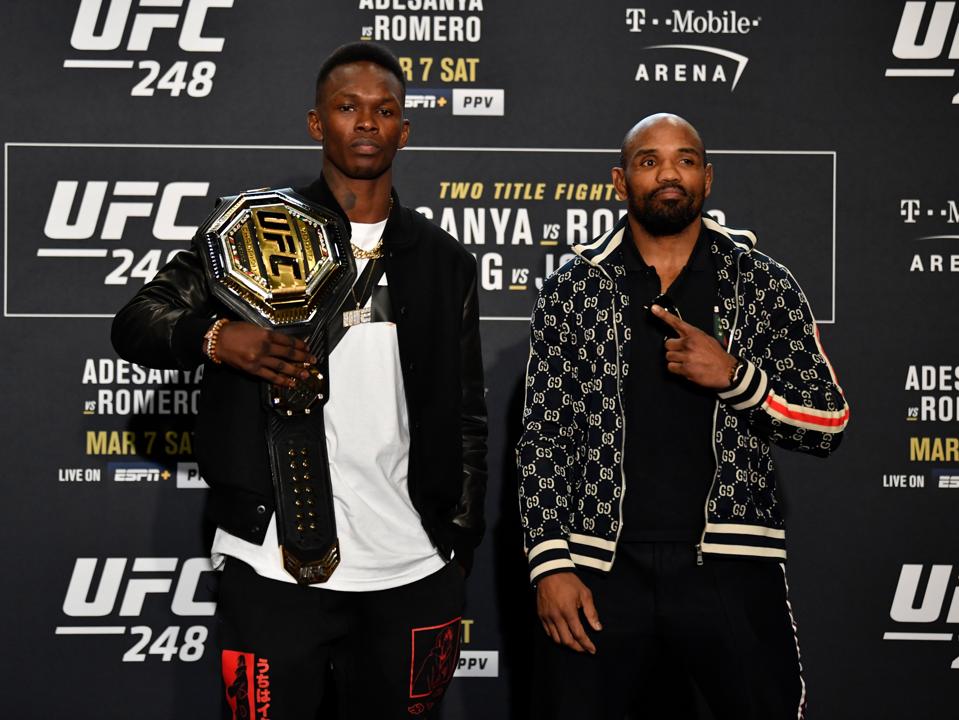 UFC 248 Preview: Facts, Stats And Numbers For Israel Adesanya Vs. Yoel ...