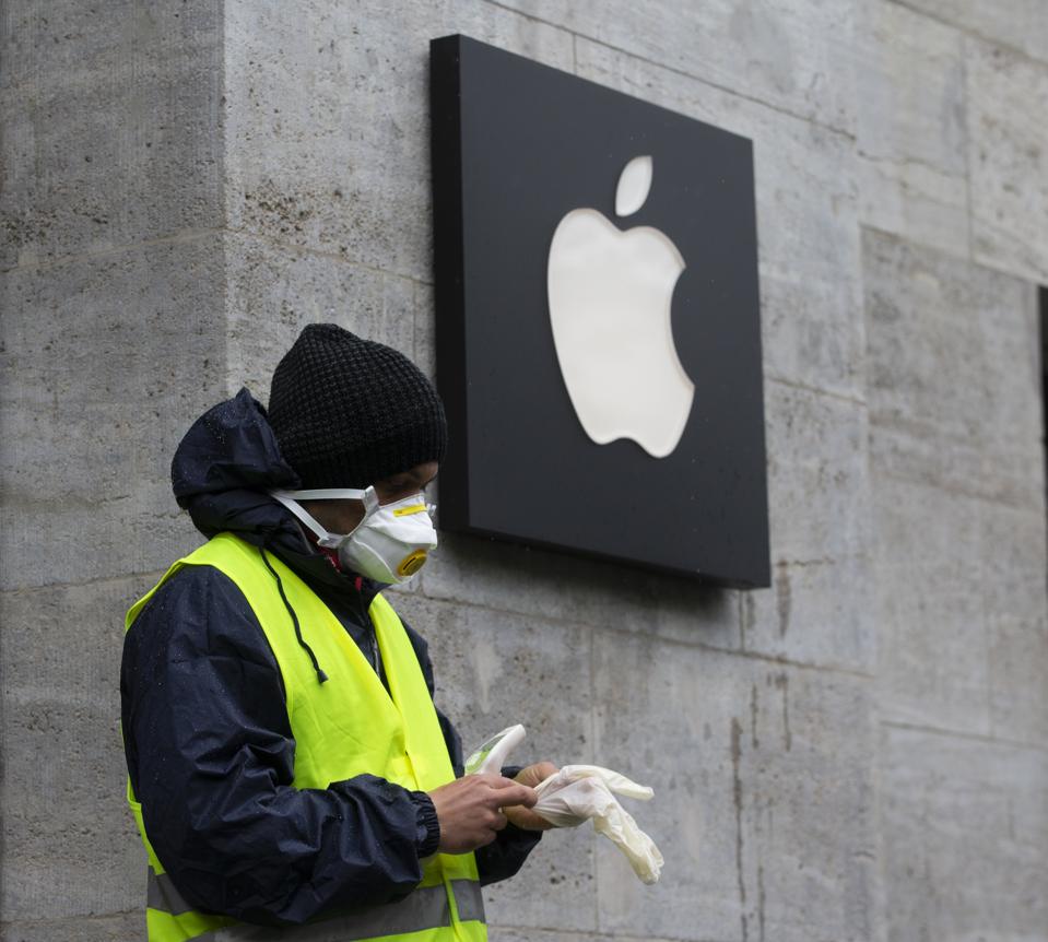 Apple Back Open For Business: Face Masks Mandatory