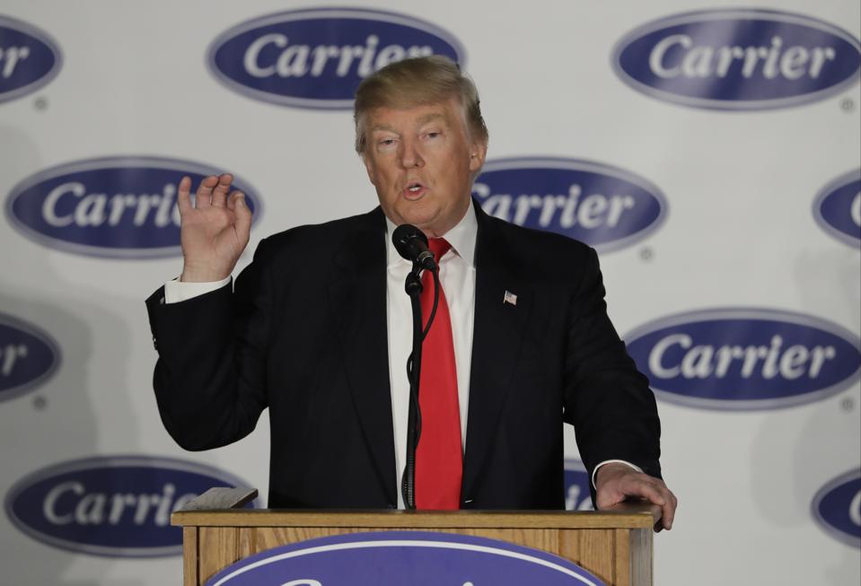 Trump Tweets Out Promises To Increase Import Taxes As Carrier, Ford ...