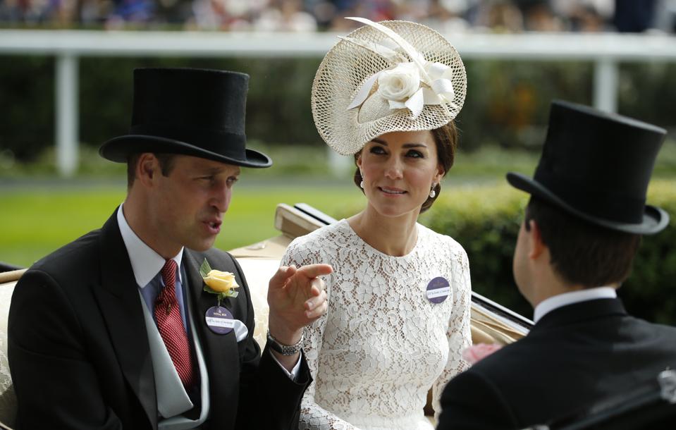Kate Middleton Debuts At Royal Ascot Amid Glamour, Wacky Hats And Fast ...