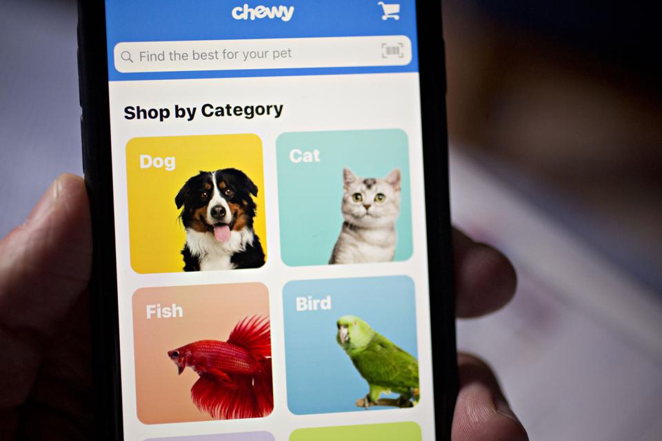 Chewy Shares Soar 70% After IPO