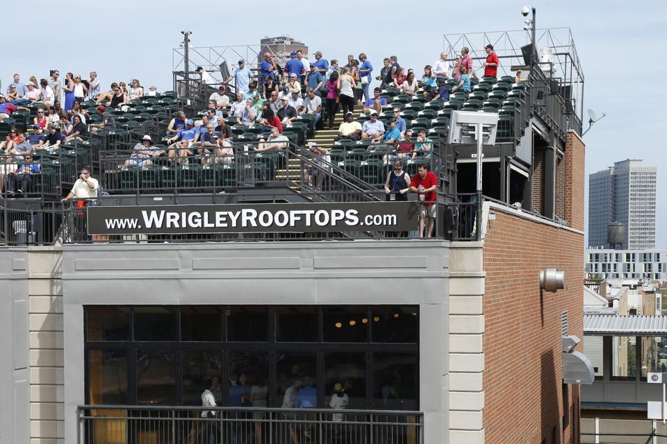 Best Seat In Baseball Likely To Be Rooftops Outside Wrigley Field