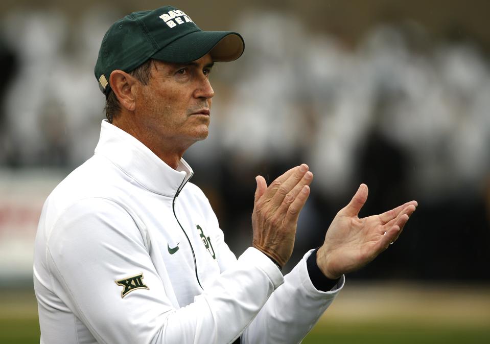 Ex-Baylor University Football Coach Remains Welcome At Mount Vernon ...