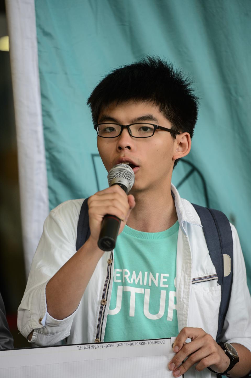 45 Minutes With Hong Kong Student Leader Joshua Wong