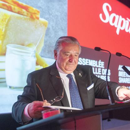 Emanuele (Lino) Saputo & family