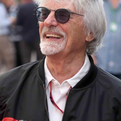 Bernard Ecclestone & family