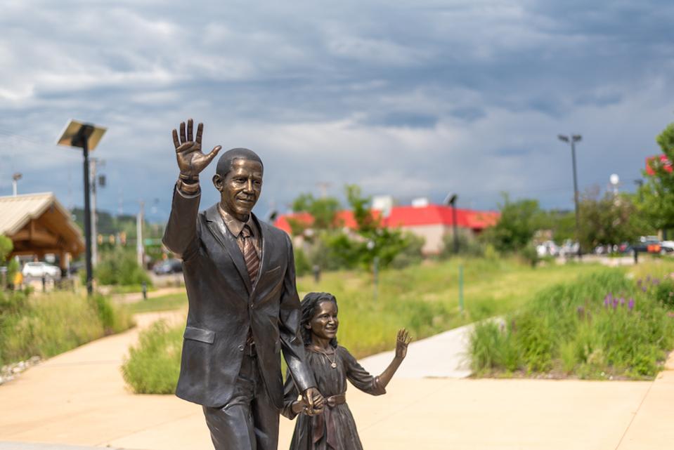 Sculpting Rapid City’s City of Presidents