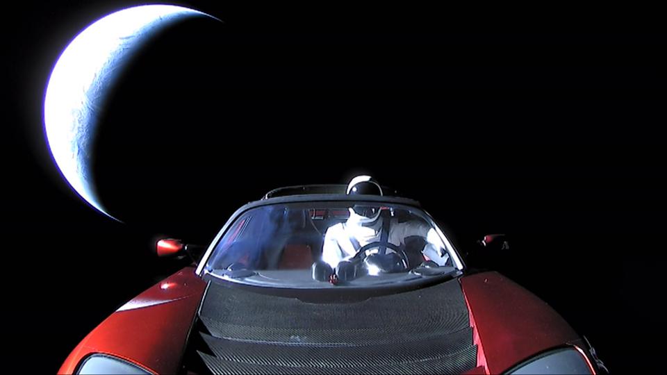 'Starman' Pilots Tesla's Space Roadster 766 Million Miles As It ...