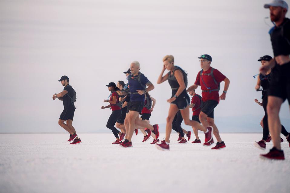 ASICS Push The Limits With Eternal Run On Bonneville Salt Flats