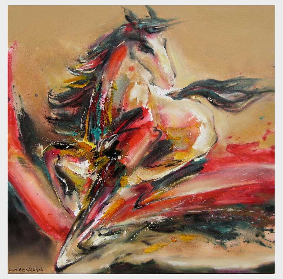 Malaysian Artist Lim Ah Cheng Captures The Power And Gracefulness Of ...