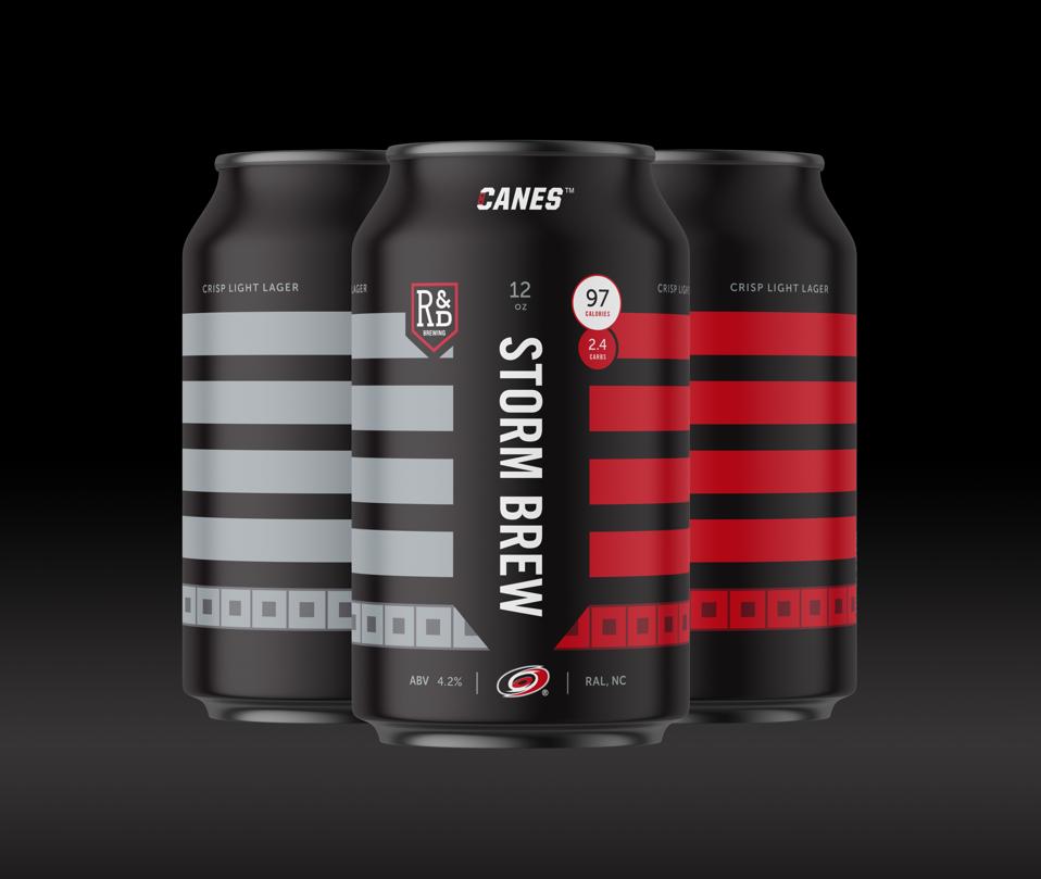Carolina Hurricanes Launch Storm Brew Team Beer