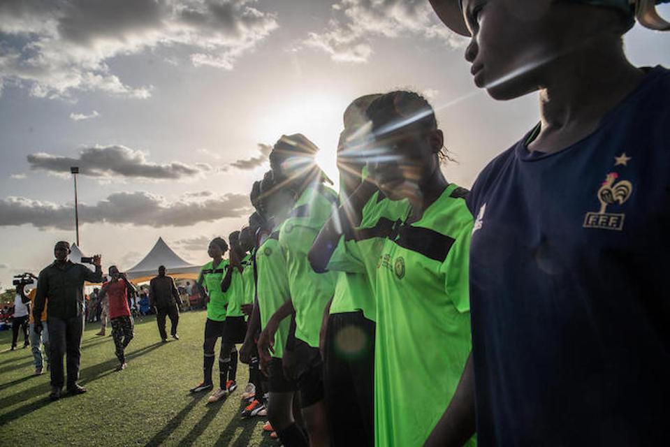 UNICEF USA BrandVoice: A Love Of Soccer Keeps Girls In School In Niger