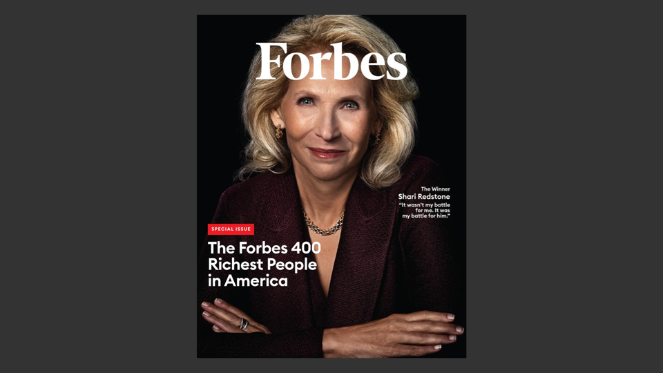 Forbes Releases 38th Annual Forbes 400 Ranking of the Richest Americans