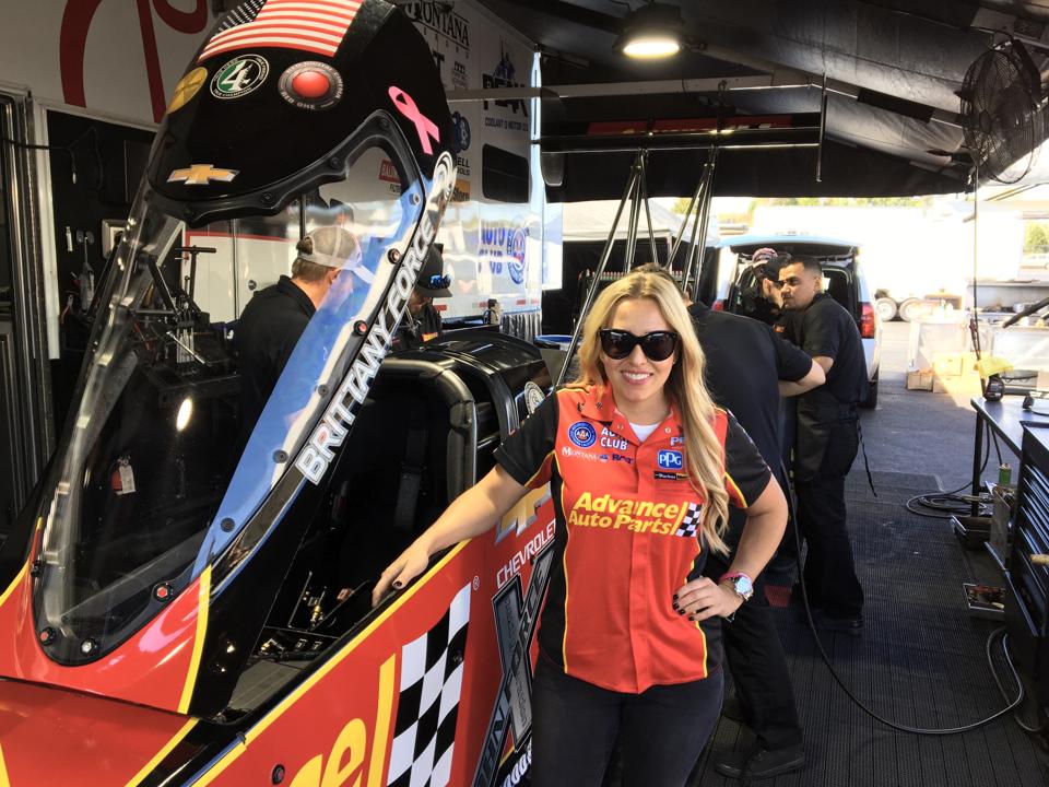A Chat With NHRA Top Fuel Drag Racing Star Brittany Force