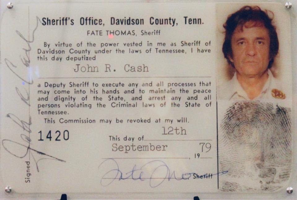 A Sheriff, An Old Photo, Johnny Cash & The Law