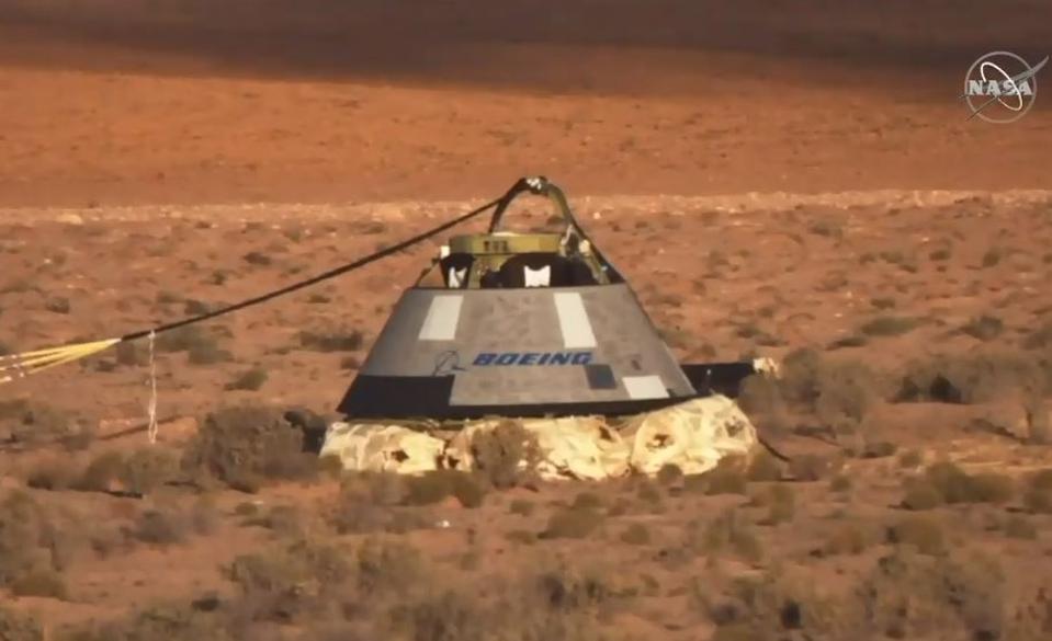 Boeing Launches ‘Successful’ Pad Abort Test Of Starliner Crew Capsule ...