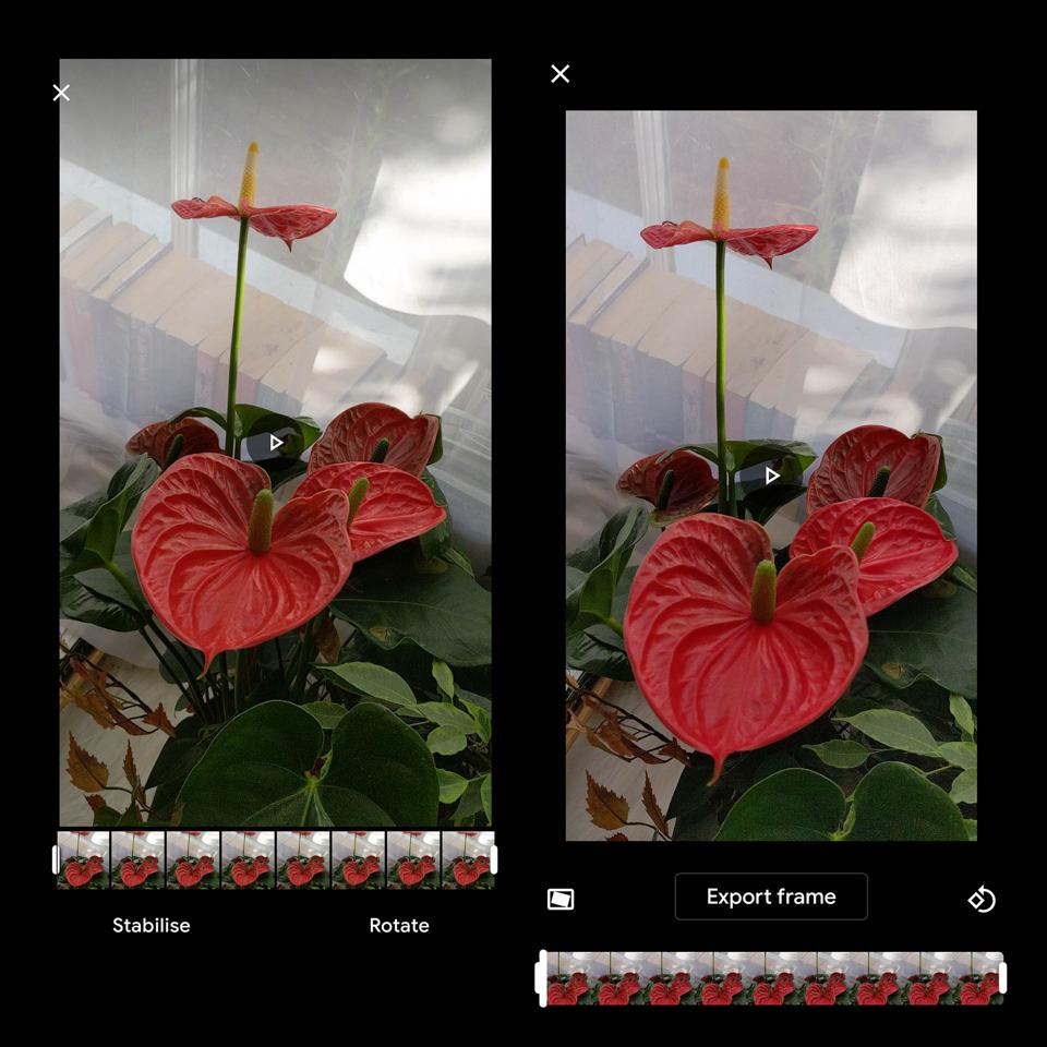 How To Extract Still Images From Video On The Google Pixel 4