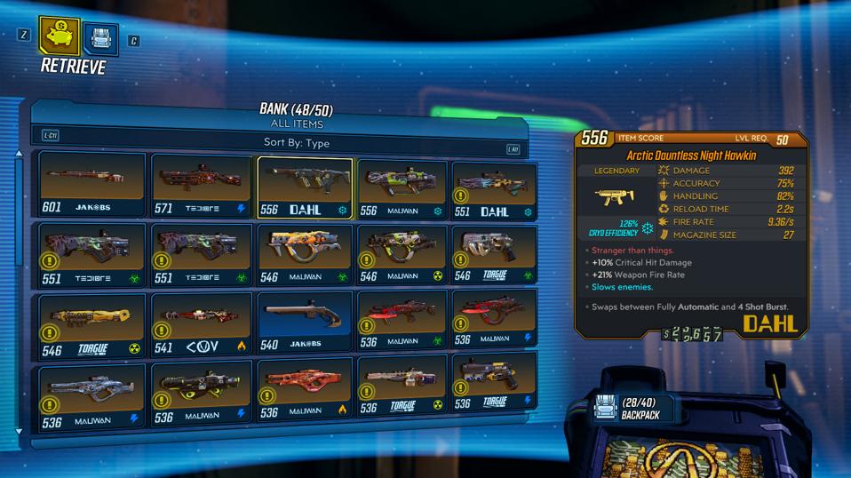 ‘Borderlands 3’ Badly Needs An Official Inventory Management App