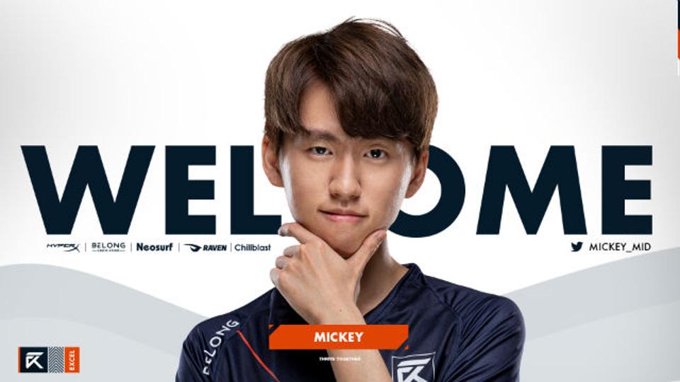 Excel Esports ‘League of Legends’ Team Re-Signs Mickey