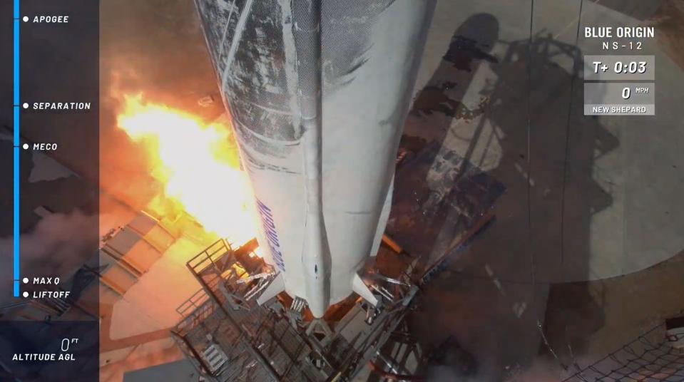 Blue Origin Launches Its First Space Tourism Rocket In Seven Months ...