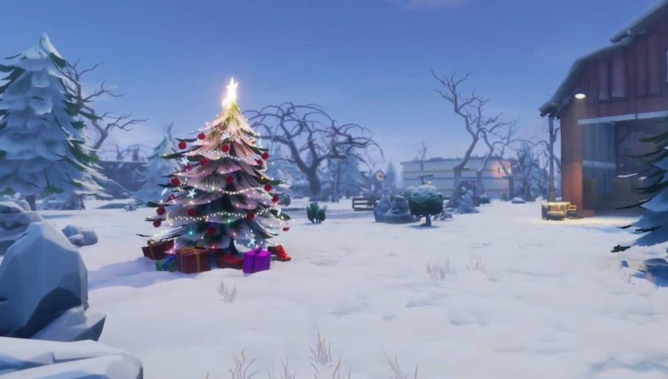 A Very Snowy ‘Fortnite’ Map Has Leaked Online