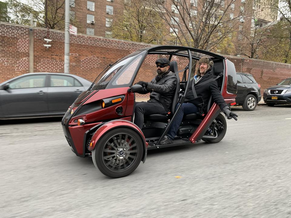 NYC Versus FUV: Riding The Arcimoto Three-Wheeler EV In Manhattan
