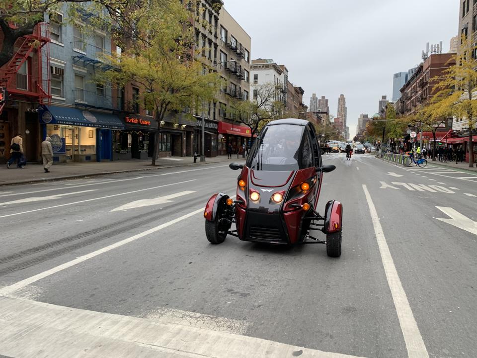 NYC Versus FUV: Riding The Arcimoto Three-Wheeler EV In Manhattan