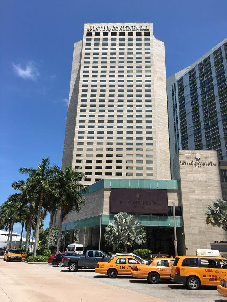 Intercontinental Hotel Is Central To The Downtown Miami Experience