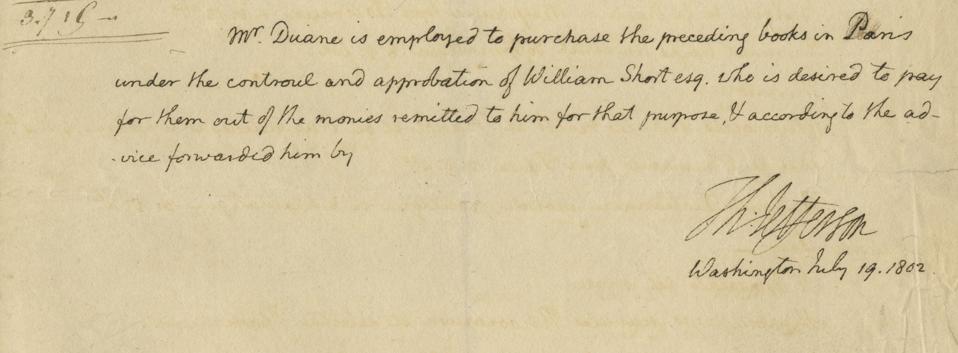 What This Letter Signed By Thomas Jefferson Tells Us About His Final ...