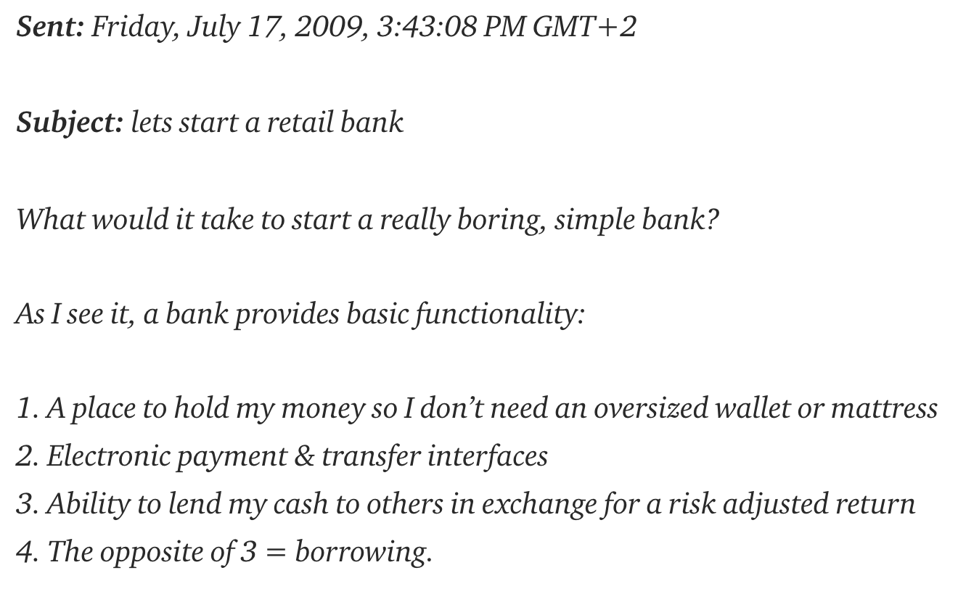 From A Simple, Boring Bank To Tanzanian Financial Apps