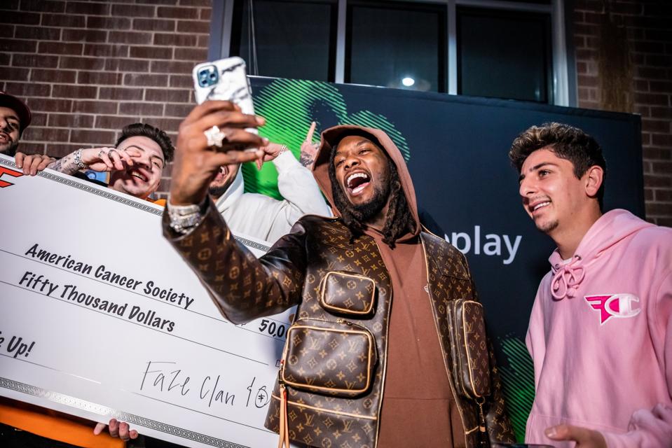 Offset, Faze Clan Build Up Atlanta Esports Community
