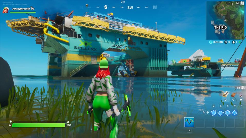 ‘Fortnite’ Has Blown Up The Oil Rig After TNTina Goes SHADOW