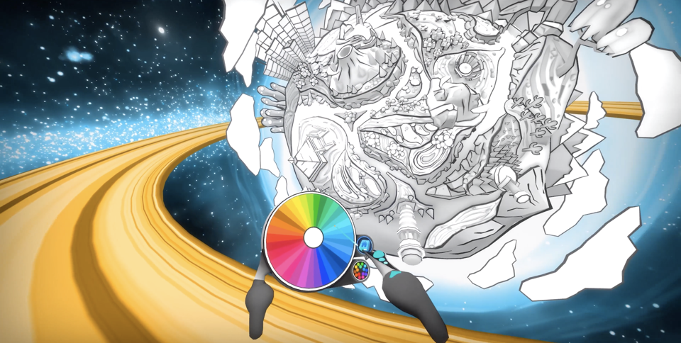 ‘Color Space,’ A VR Coloring Book, Launches On Oculus Quest And Rift