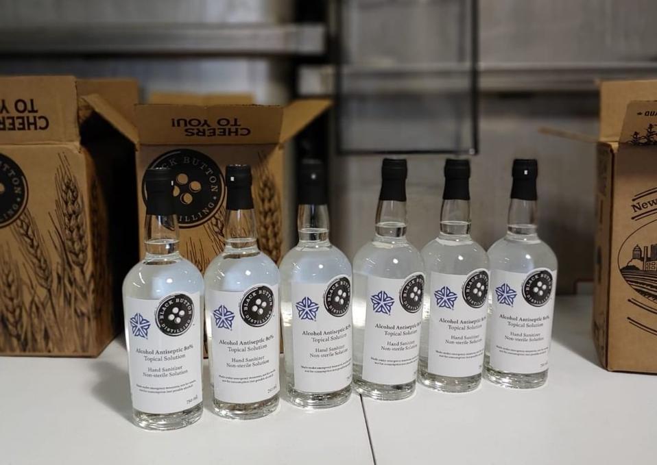 American Craft Distilleries Are Making Hand Sanitizer To Help Fight The ...