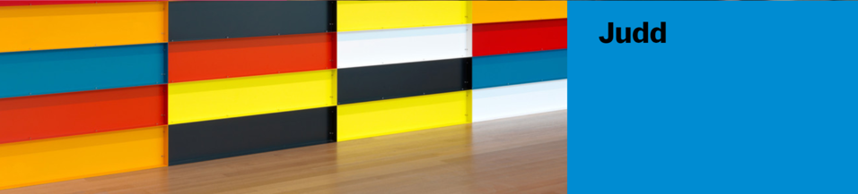 Donald Judd Breakthrough Art