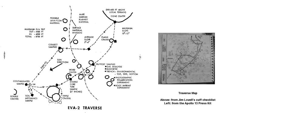 Map Of Apollo 13 Flight