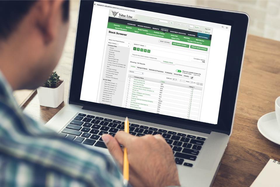How To Screen For Stocks In A Coronavirus Market Using Value Line