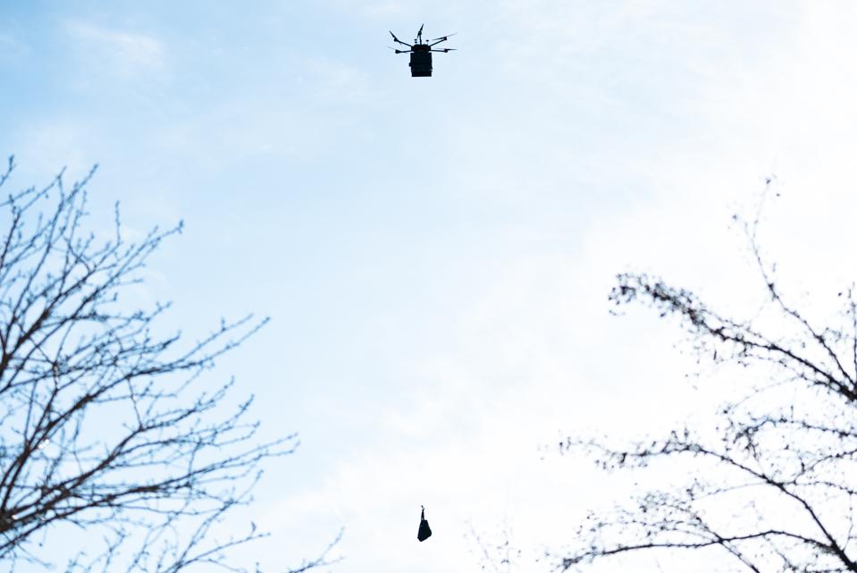 Flytrex Launches Drone Deliveries For Sheltered-In-Place Shoppers