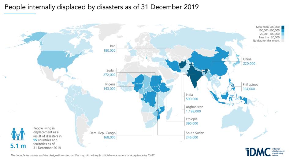 A Record Number Of People Have Been Displaced By Violence And Natural ...