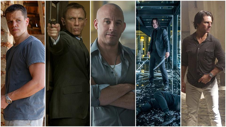 Box Office: Bond Vs. Bourne Vs. Wick: Which Action Movie Series Is The ...
