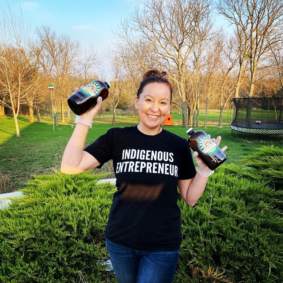 Meet The Native American Entrepreneur Who Owns Her Own Kombucha Brand