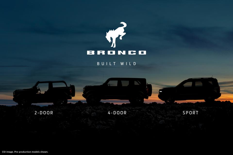 New Ford Bronco Confirmed As Family Of Off-Road Vehicles